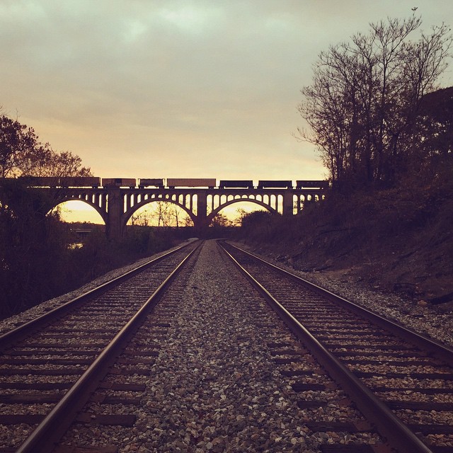 Picture of the Day: Good morning, train