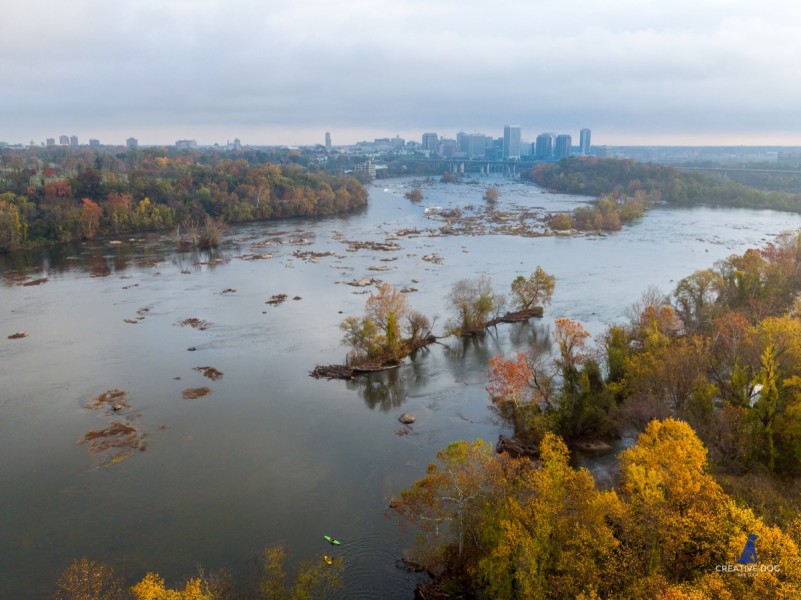 PHOTOS: A drone's-eye view of RVA in the fall