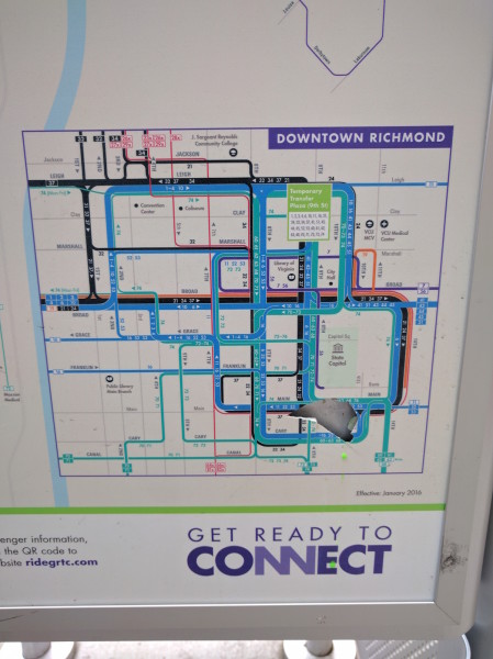 New bus stop signs are here!